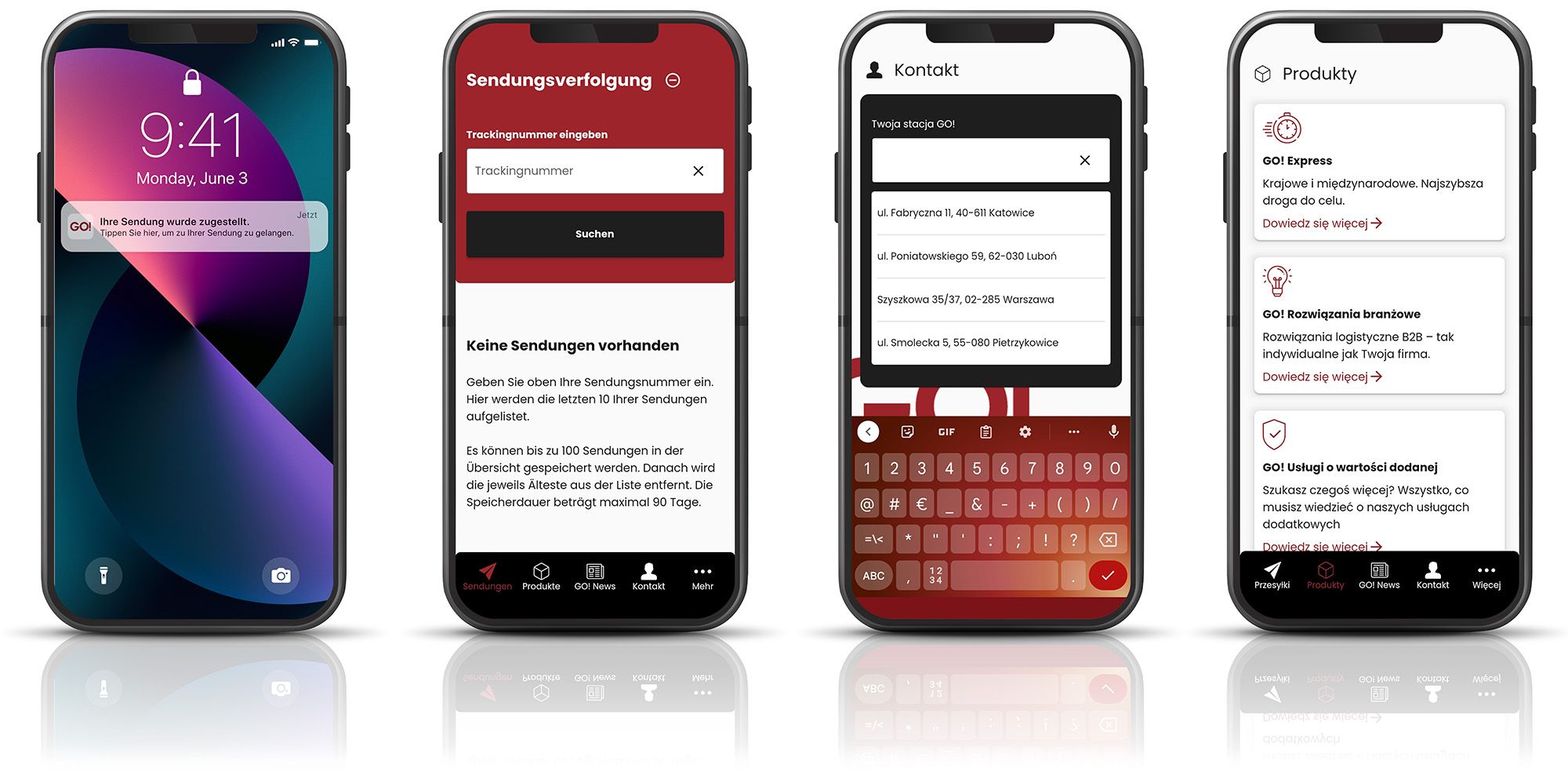 GO! erweitert seine Kunden-App